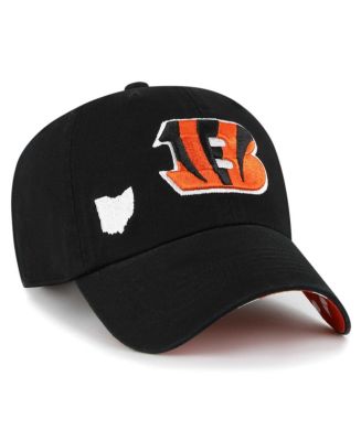 Women's '47 Brand Black Cincinnati Bengals Confetti Icon Clean Up ...