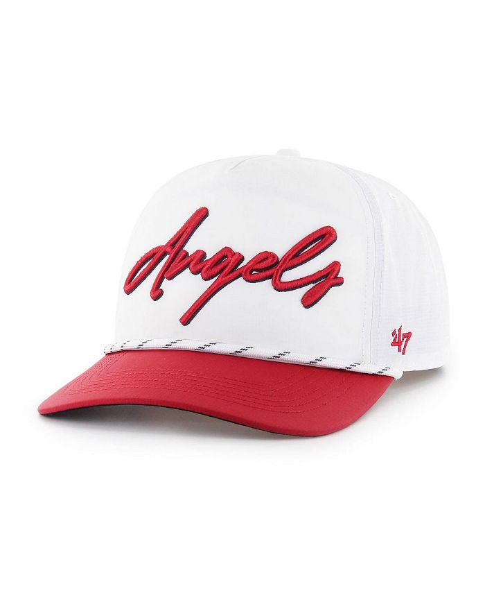 '47 Brand Men's White Los Angeles Angels Chamberlain Hitch Adjustable ...