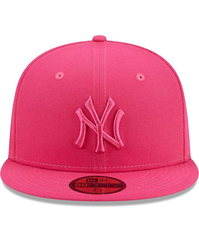 New Era Men's Pink New York Yankees Color Pack 59FIFTY Fitted Hat - Macy's