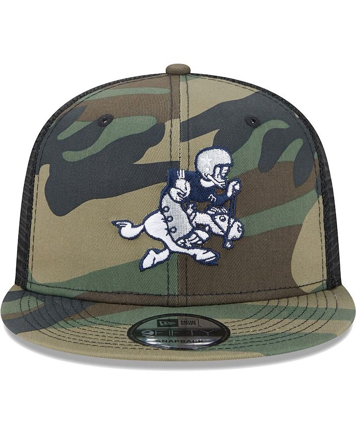 New Era Men's Camo Dallas Cowboys Retro Joe Main Trucker 9FIFTY ...