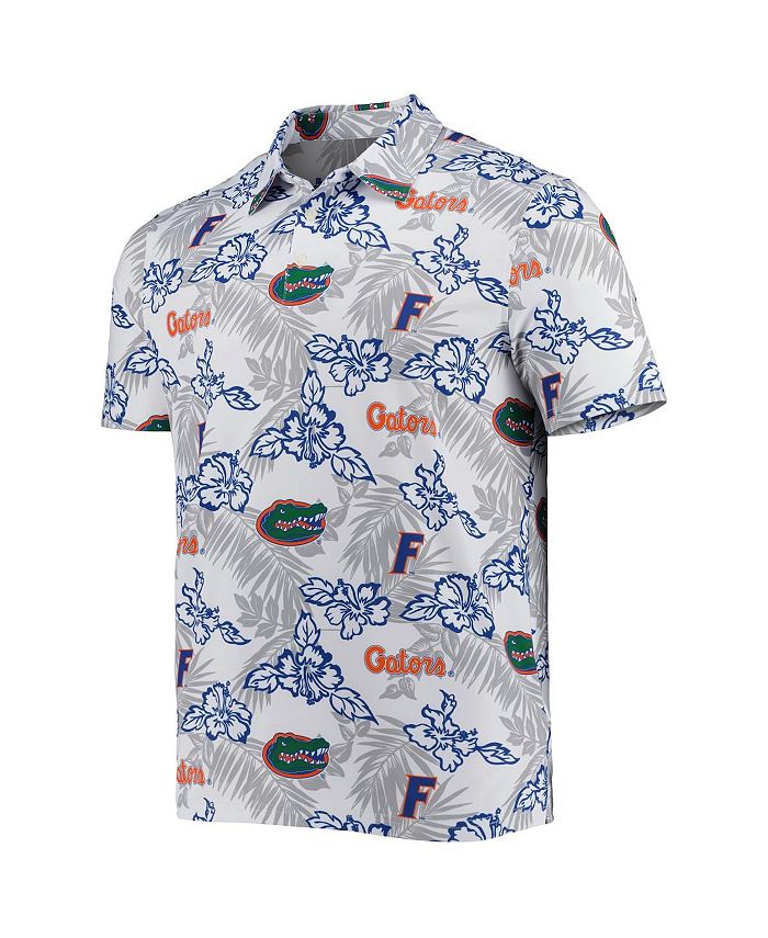 Reyn Spooner Men's White Florida Gators Performance Polo Shirt - Macy's