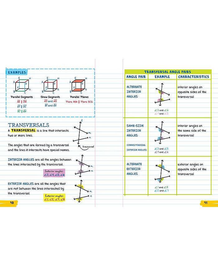 Barnes & Noble Everything You Need to Ace Geometry in One Big Fat ...