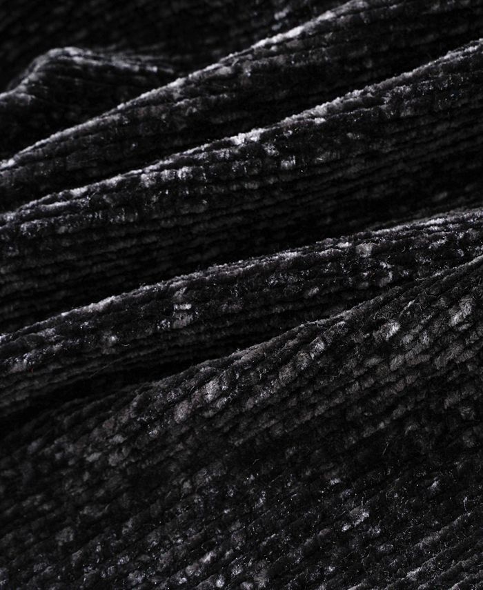 Battilo Lifestyle Solid Woven Micro Chenille Throw, 51" x 67" - Macy's