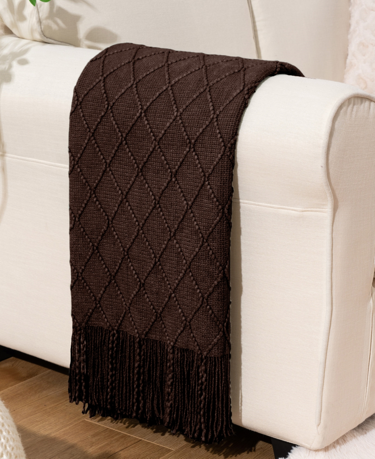 Click here for Battilo Texture Triple Zig-Zag Lightweight Throw... prices