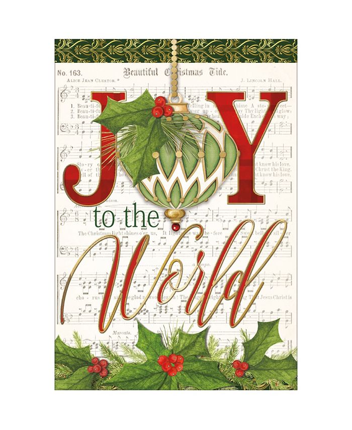 Lang Joy to The World Petite Christmas Cards, Set of 12 - Macy's