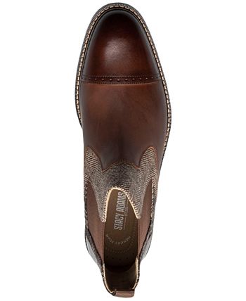 Stacy Adams Men's Finney Cap-Toe Chelsea Boot - Macy's