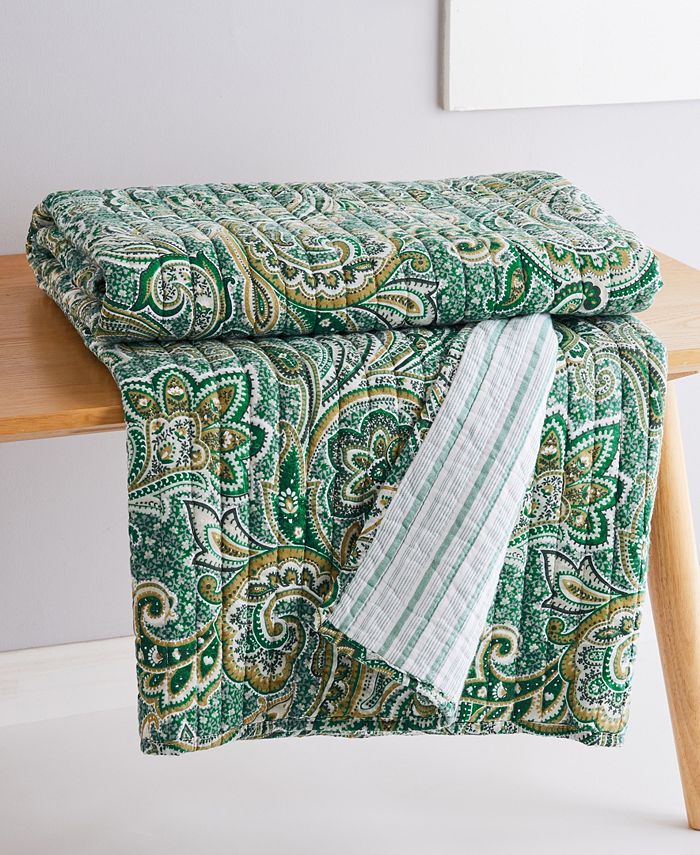 Levtex Home Kimpton Reversible Quilted Throw, 50" x 60" - Macy's