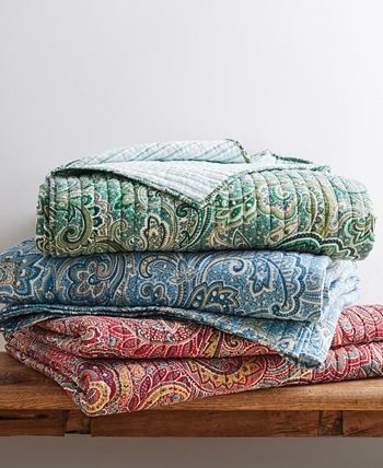 Levtex Kimpton Reversible Quilted Throw, 50" x 60" - Macy's