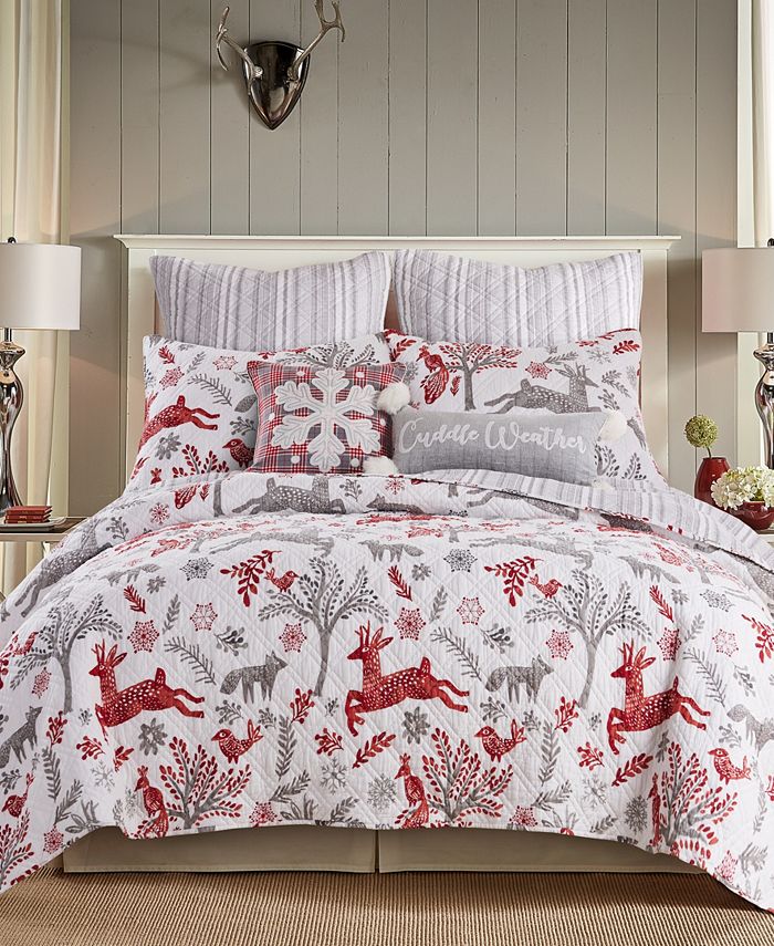 Levtex Winterland Scandinavian Inspired 2-Pc. Quilt Set, Twin - Macy's