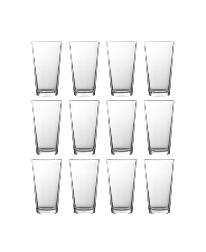 Fortessa Barca Highball Glass 11.25 oz, Set of 12 - Macy's