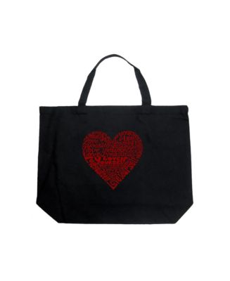 Love Yourself - Large Word Art Tote Bag - Macy's