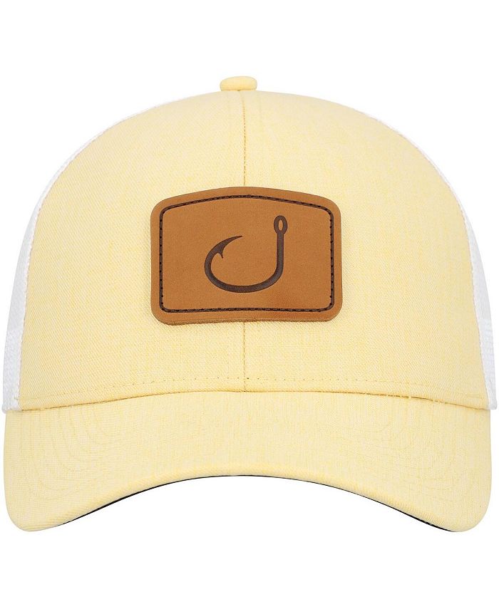 Avid Men's Yellow, White Lay Day Trucker Snapback Hat - Macy's