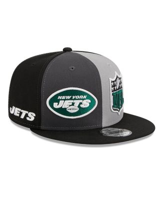 Men's New Era Black, Gray New York Jets 2023 Sideline 9FIFTY Snapback ...