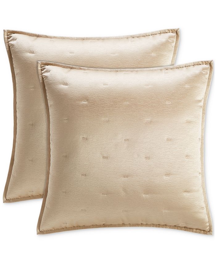 Hotel Collection Glint Quilted 2-Pc. European Sham Set, Created for ...