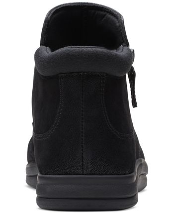 Clarks Women's Breeze Range Ruched Ankle Booties - Macy's