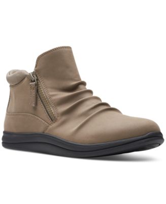 Clarks Women's Breeze Range Ruched Ankle Booties - Macy's