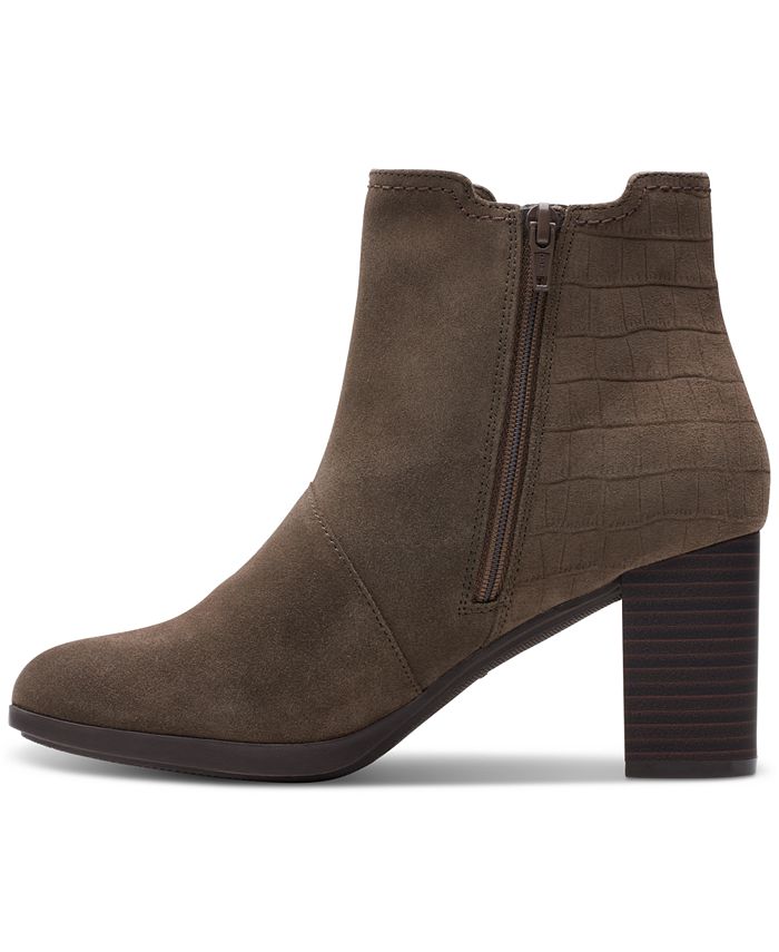 Clarks Women's Bayla Rose Dress Ankle Booties - Macy's