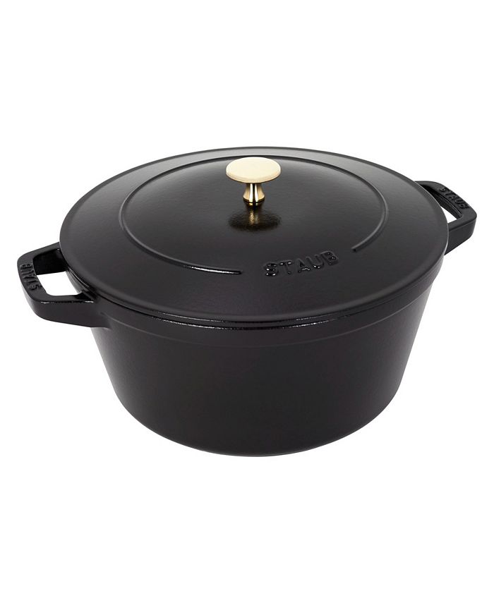 Staub Cast Iron 4 Piece Stackable Set - Macy's