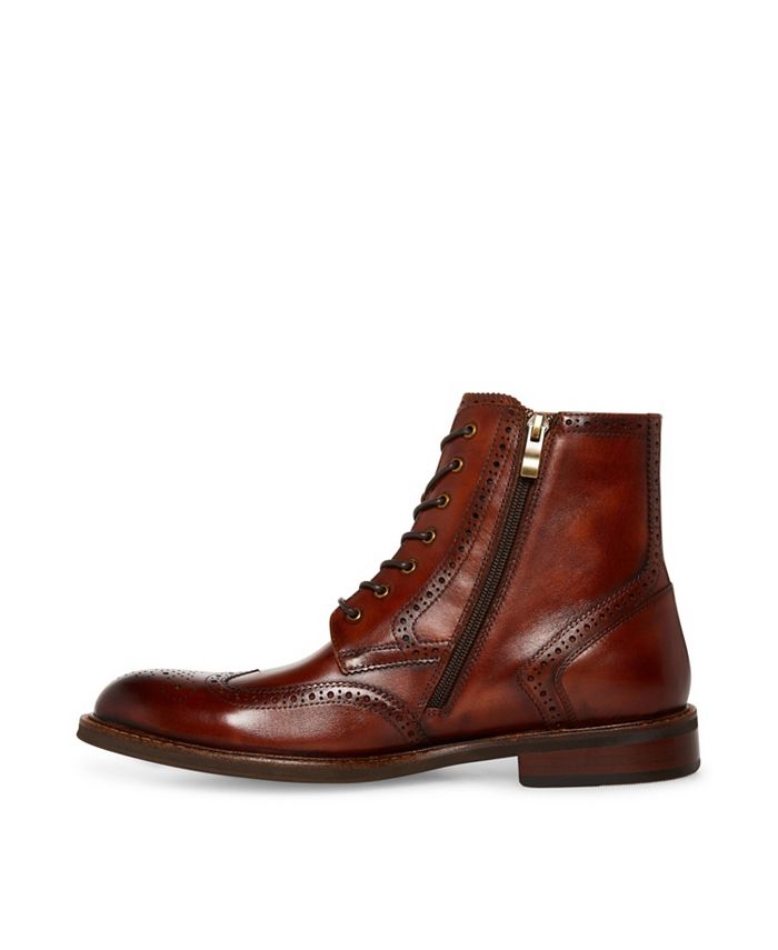 Steve Madden Men's Xandy Lace-Up Boots - Macy's