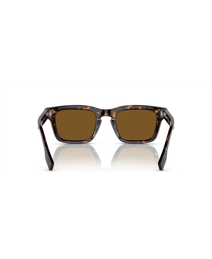 Burberry Men's Polarized Sunglasses, BE4403 - Macy's
