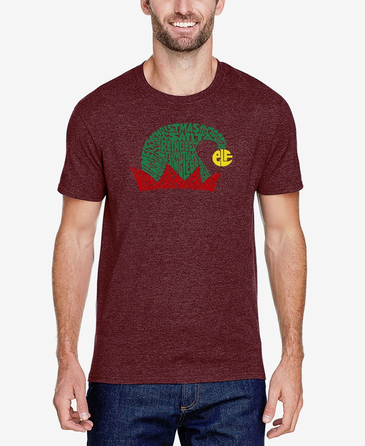 Click here for La Pop Art Mens Christmas Elf Hat Premium Blend Wo... prices
