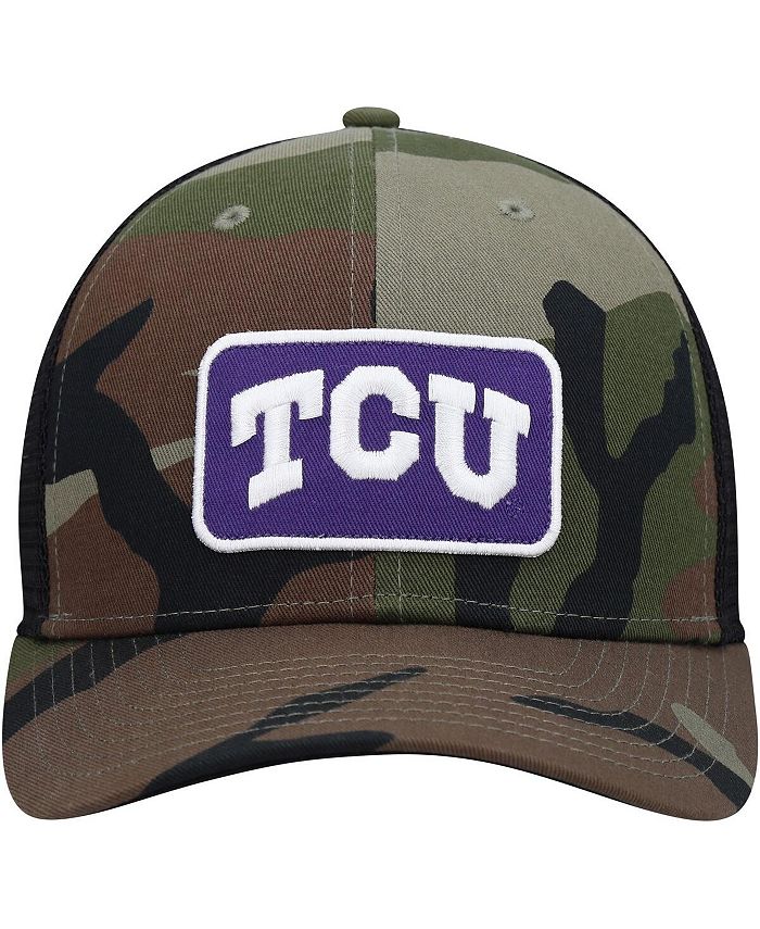 Nike Men's Camo, Black TCU Horned Frogs Classic99 Trucker Snapback Hat ...