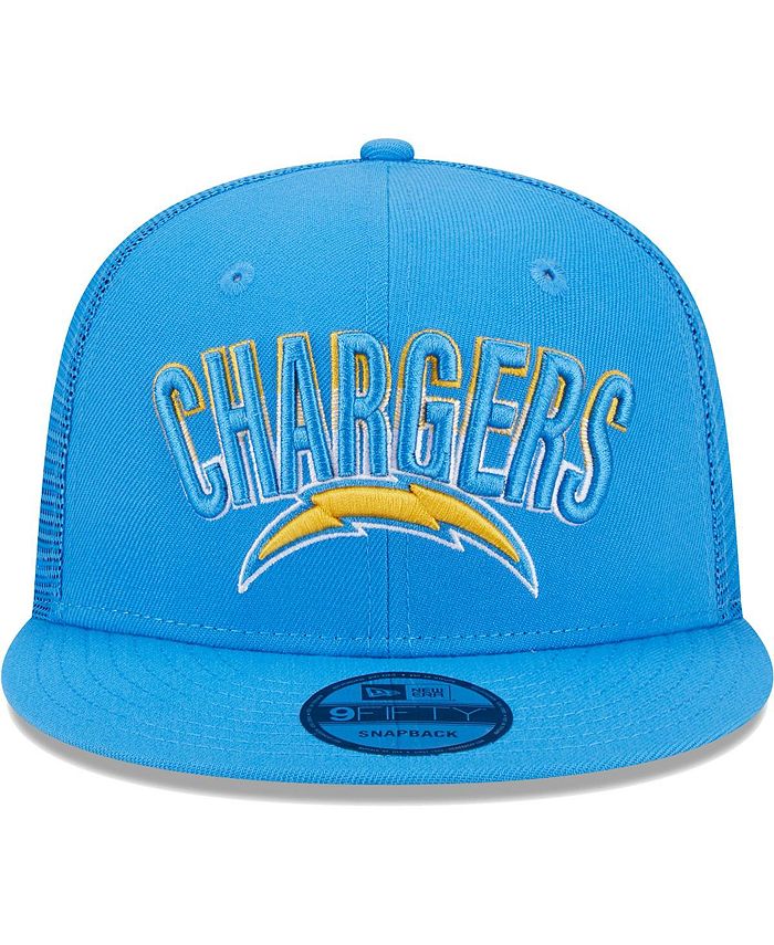 New Era Men's Powder Blue Los Angeles Chargers Grade Trucker 9FIFTY ...