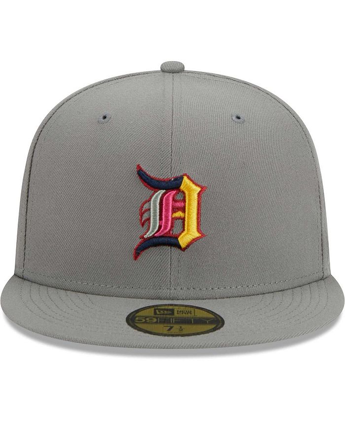 New Era Men's Gray Detroit Tigers Color Pack 59FIFTY Fitted Hat - Macy's