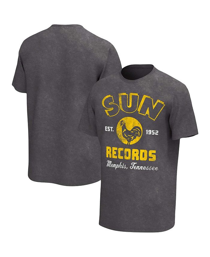 Philcos Men's Black Sun Records Washed Graphic T-shirt - Macy's
