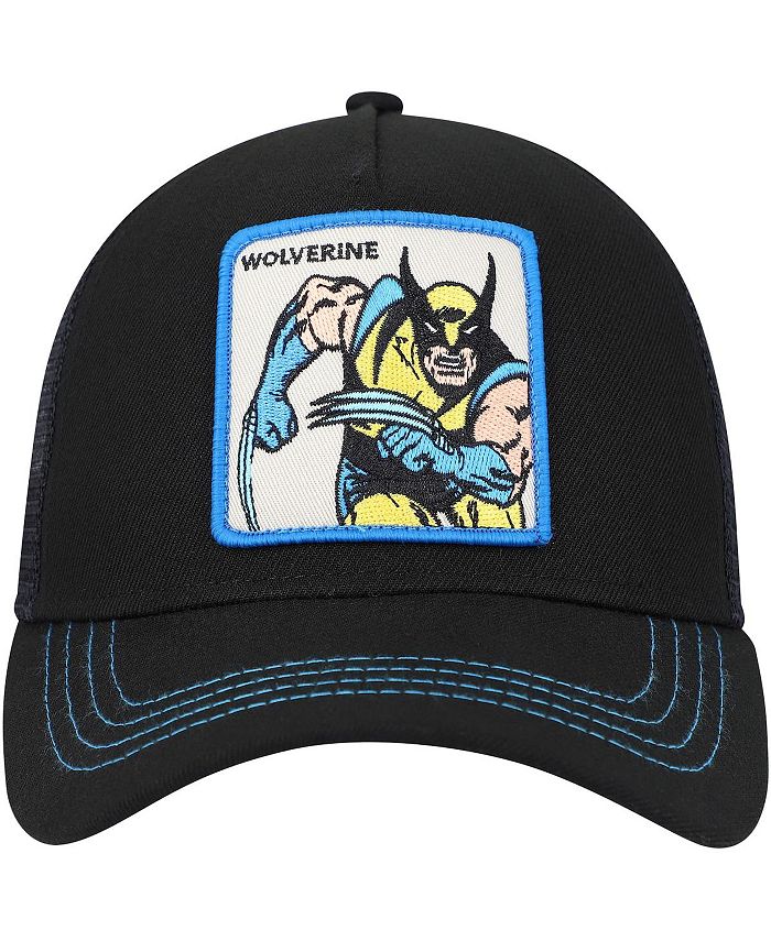 Lids Men's Black X Men Wolverine Retro A-Frame Adjustable Hat - Macy's
