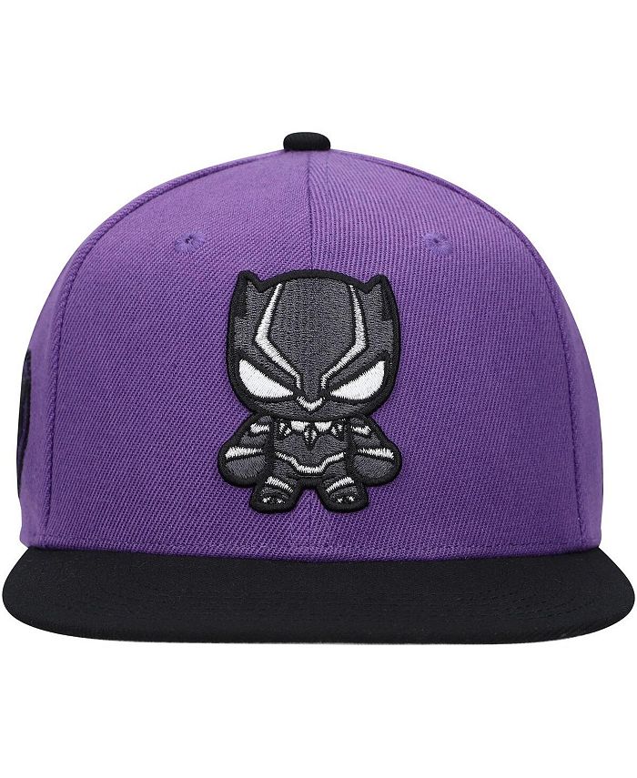 Lids Big Boys and Girls Purple Black Panther Character Snapback Hat ...