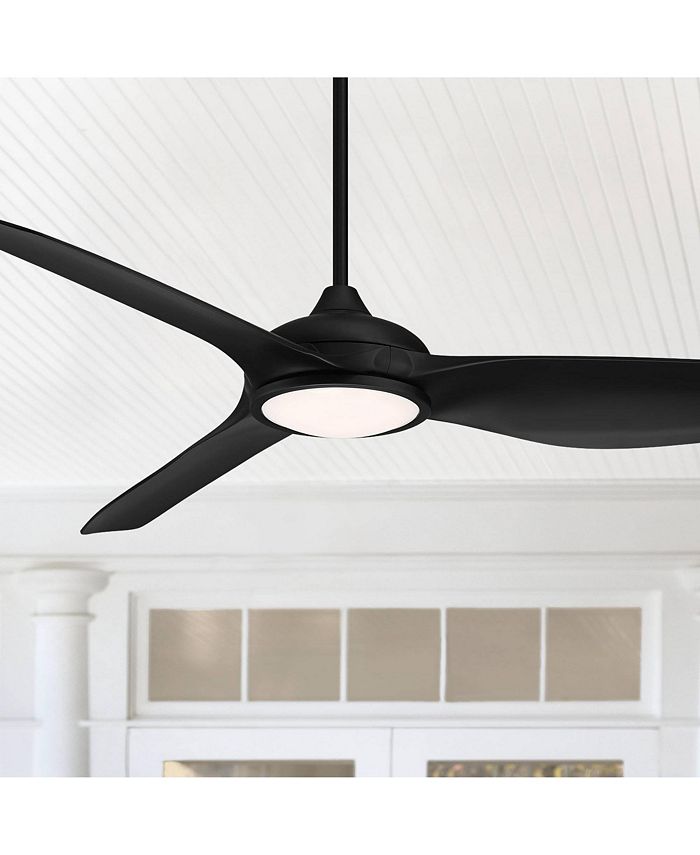 Possini Euro Design 60" Modern 3 Blade Large Propeller Indoor Outdoor ...