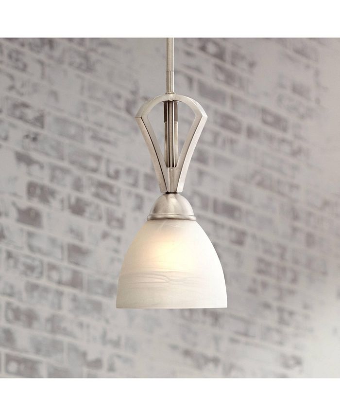 Possini Euro Design Milbury Satin Nickel Silver Mini Pendant Light 6 ...
