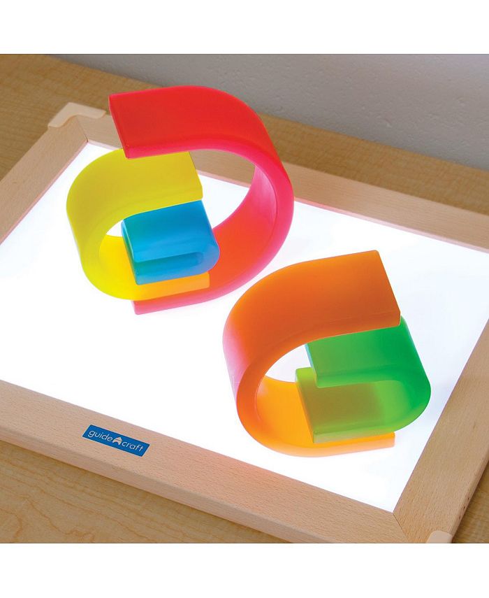 Kaplan Early Learning Discovery Stackers - Rainbow Tall Arch - 5 Pieces ...