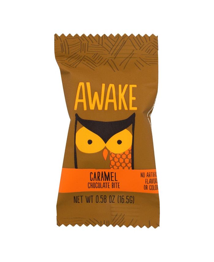 Awake Chocolate - Bites Chocolate Caramel - Case of 50-.58 OZ - Macy's