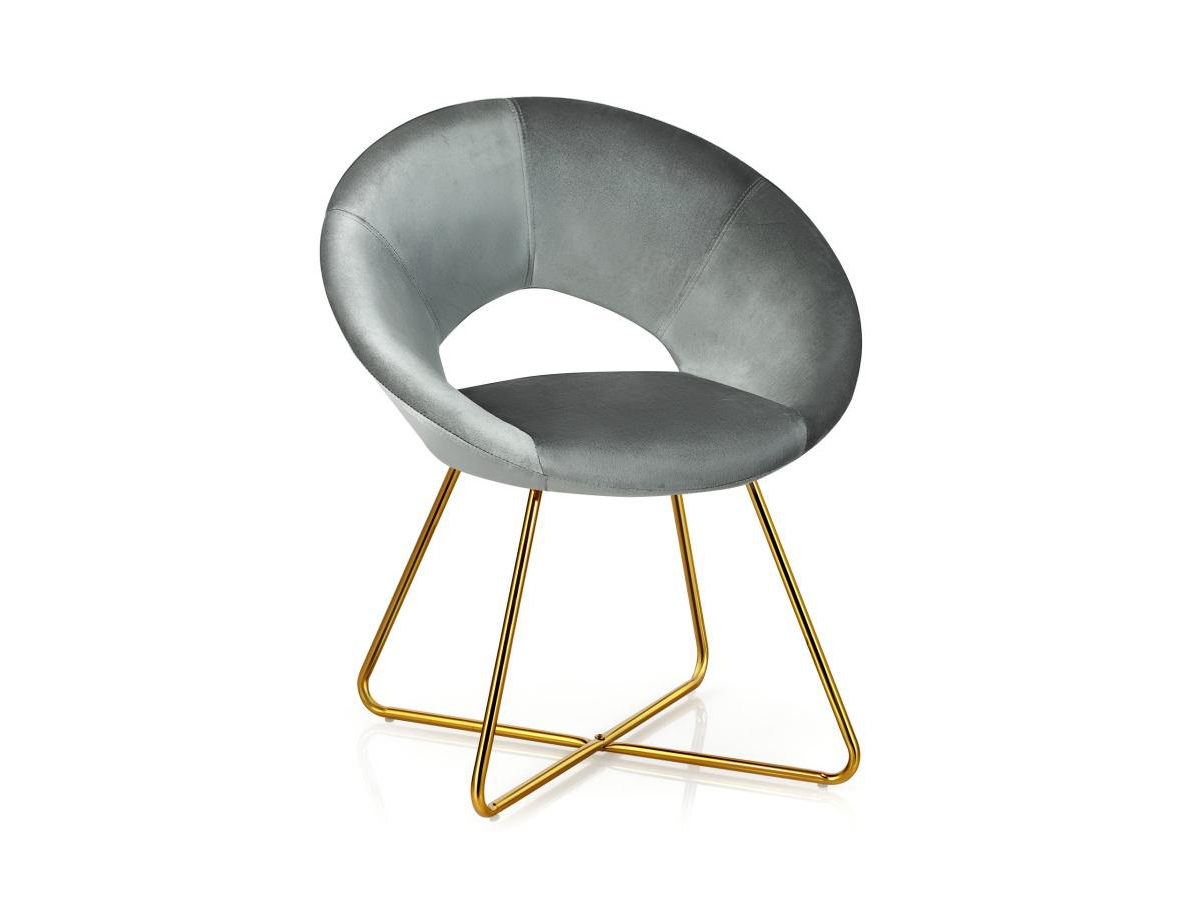 Click here for Modern Accent Velvet Dining Arm Chair with Golden... prices