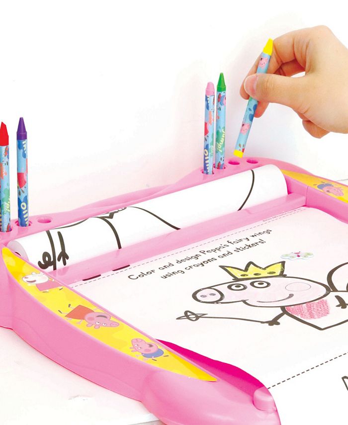 Peppa Pig Roll Desk activity Set - Macy's