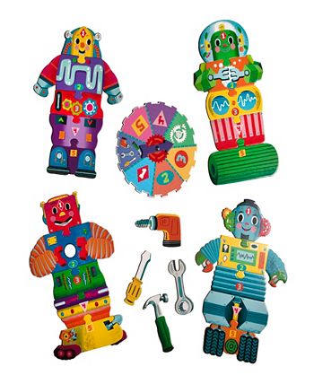 Eeboo Build a Robot Spinner Game - Macy's