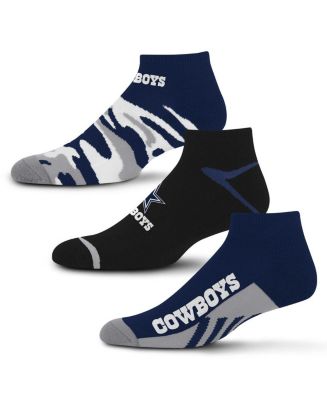 Youth Boys and Girls For Bare Feet Dallas Cowboys Three-Pack Camo Boom ...