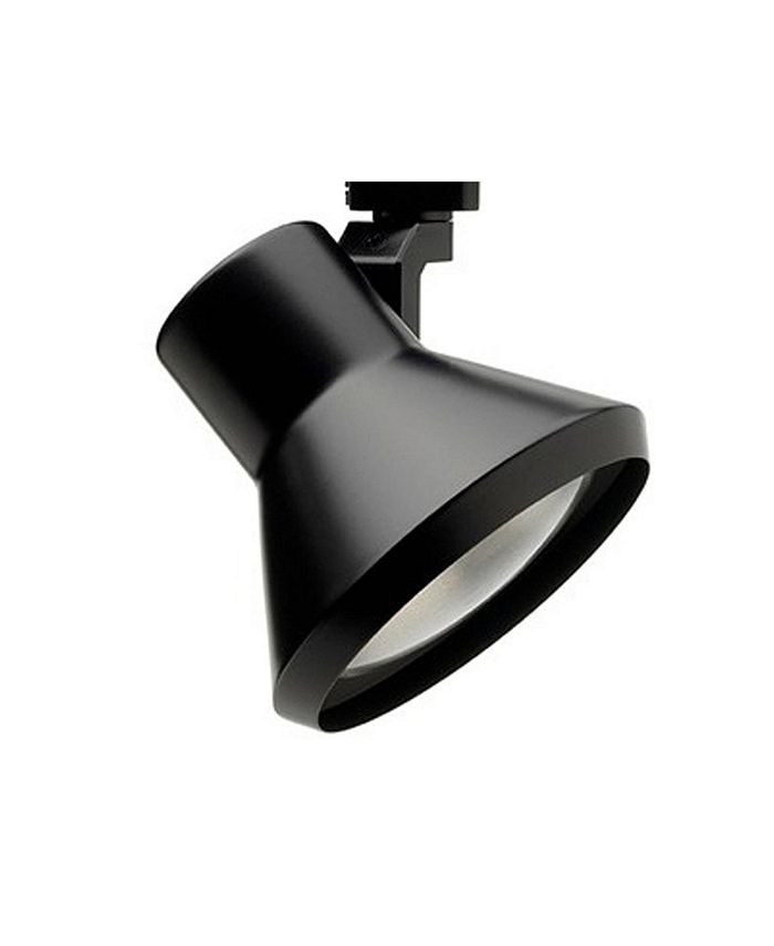 Juno Trac-Lite 3-Light Flared Black Floating Canopy Track Kit - Macy's