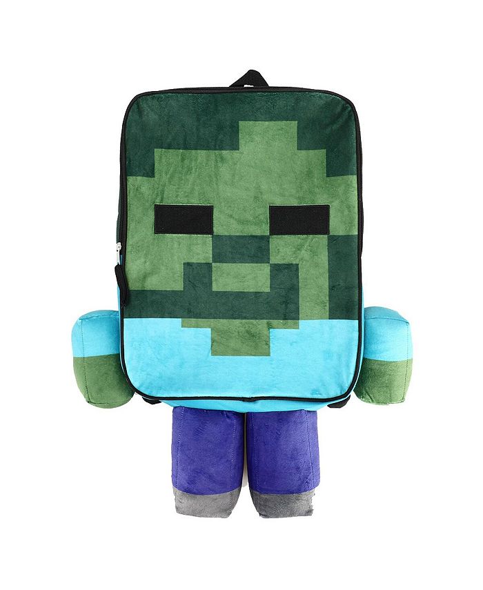 Bioworld Minecraft Zombie Plush Character Backpack - Macy's