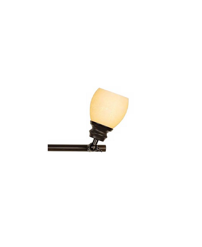 Pro Track Elm Park 4-Head Complete Ceiling or Wall Track Light Fixture ...