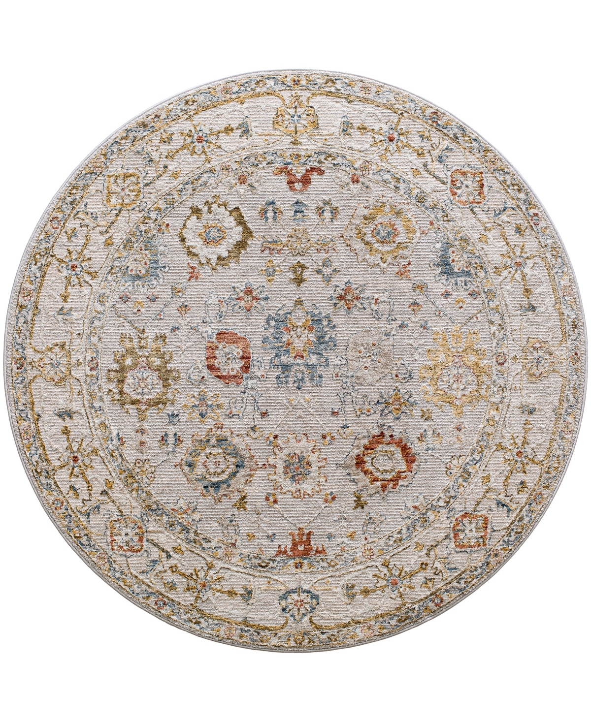 Click here for Livabliss Reina Ren-2307 53 x 53 Round Area Rug -... prices