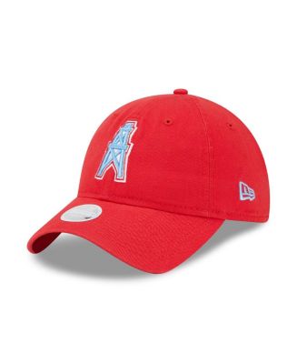 New Era Women's Red Houston Oilers Core Classic 2.0 9TWENTY Adjustable ...