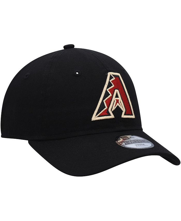 New Era Big Boys and Girls Black Arizona Diamondbacks Core Classic ...