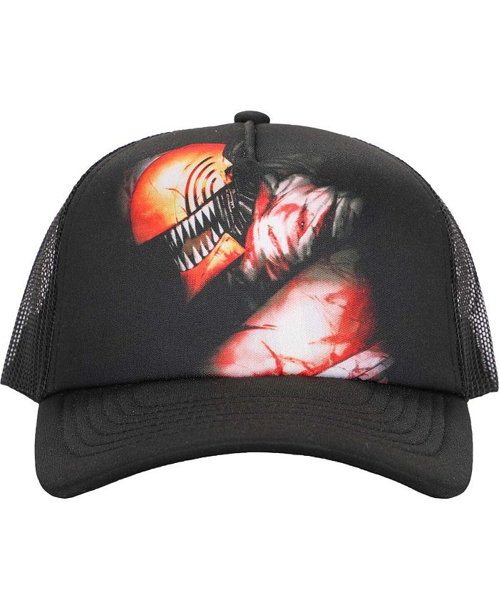 Bioworld Big Boys and Girls Black Chainsaw Man Snapback Hat - Macy's