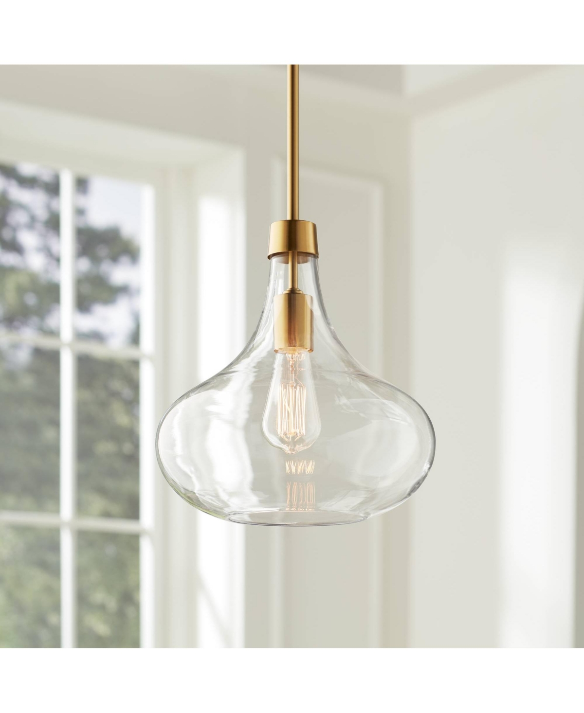 Possini Euro Design Pendant Light Fixture In Gold | ModeSens