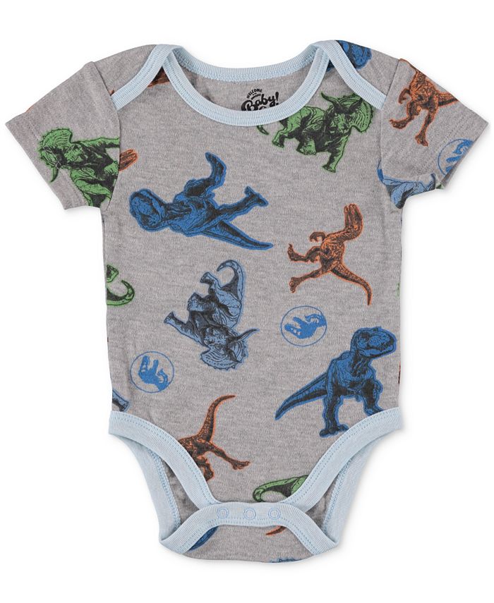 Happy Threads Baby Boys Jurassic World Bodysuits, Pack of 3 - Macy's