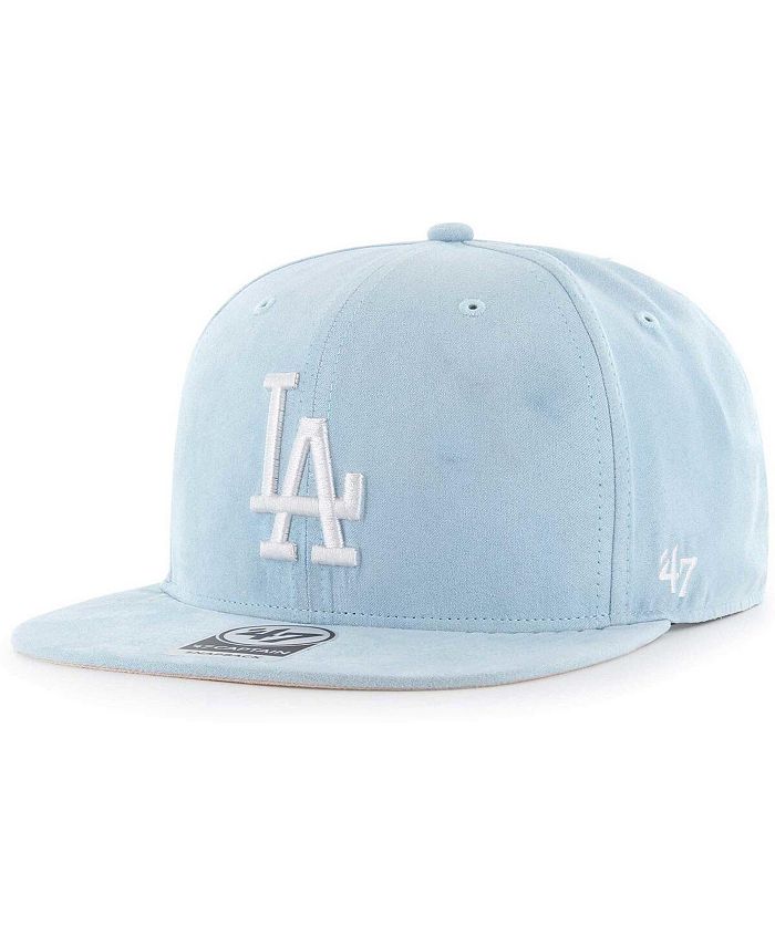 '47 Brand Men's Light Blue Los Angeles Dodgers Ultra Suede Captain ...