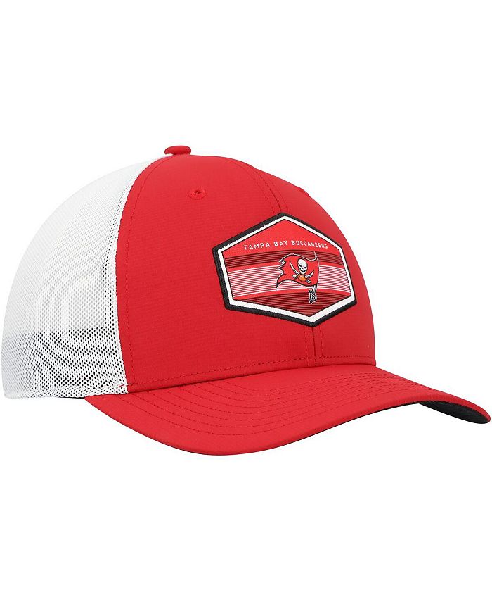 '47 Brand Men's Red Tampa Bay Buccaneers Burgess Trucker Adjustable Hat ...